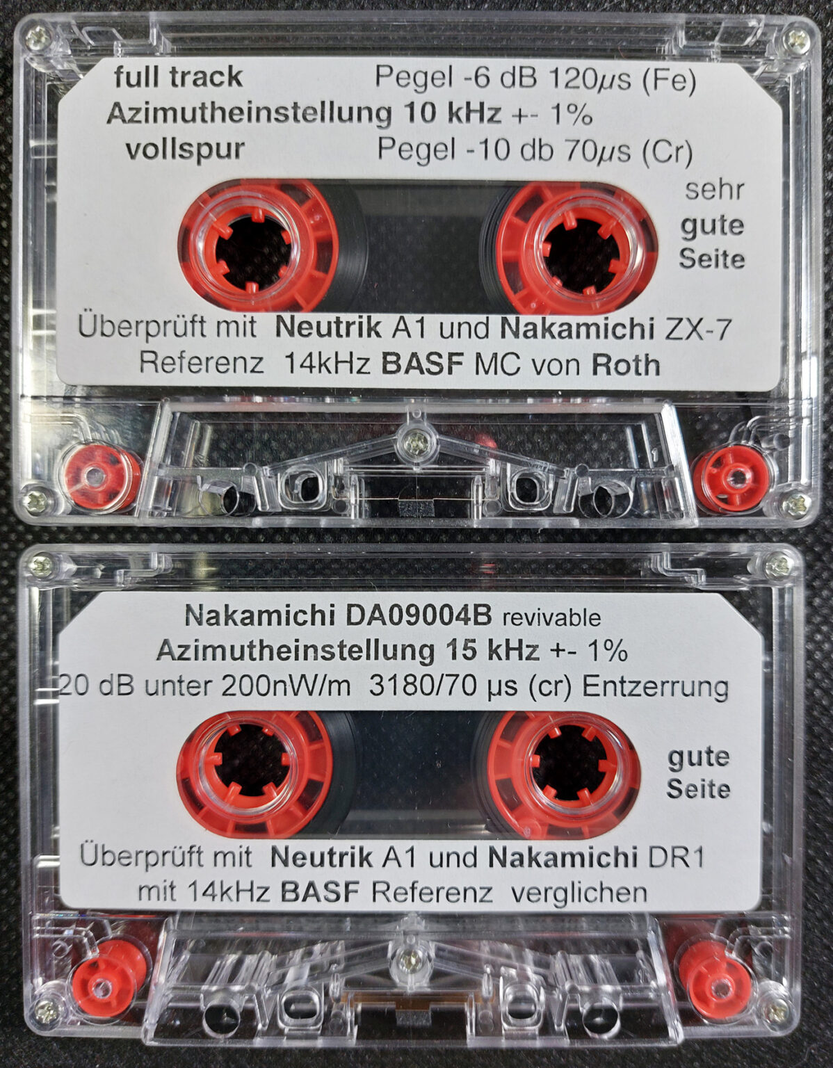 aus der Werkstatt - tapedeck audio service